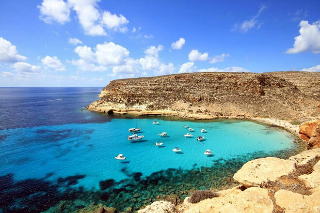 Cala Pulcino — Lampedusa
