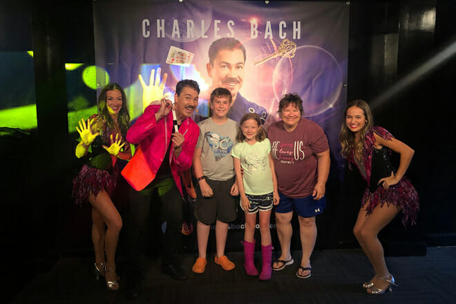 charles bach wonders magic and illusion show — myrtle beach
