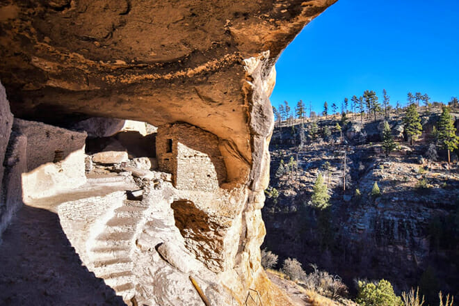 Gila Cliff Dwellings National Monument — Silver City