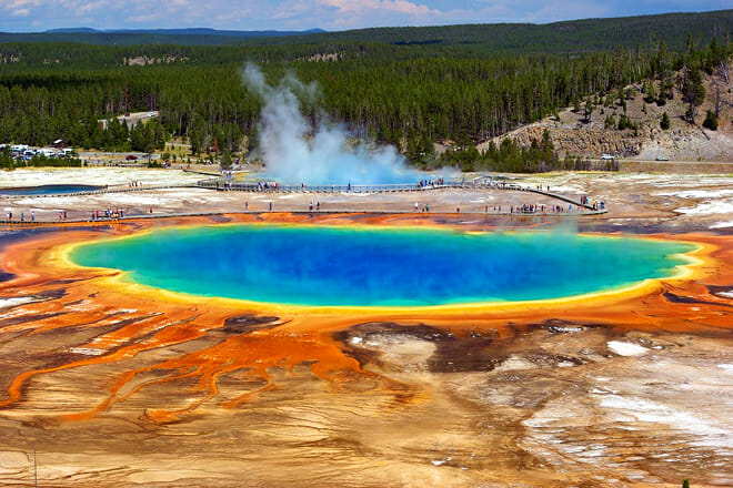 Grand Prismatic Spring — Yellowstone National Park