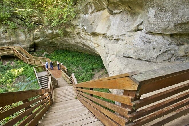 Indian Cave State Park — Shubert