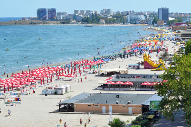 Mamaia Beach — Romania