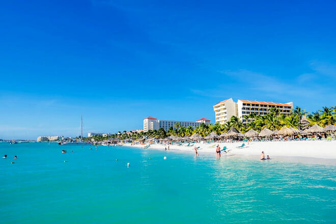 Palm Beach — Oranjestad