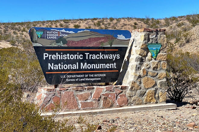 Prehistoric Trackways National Monument — Las Cruces