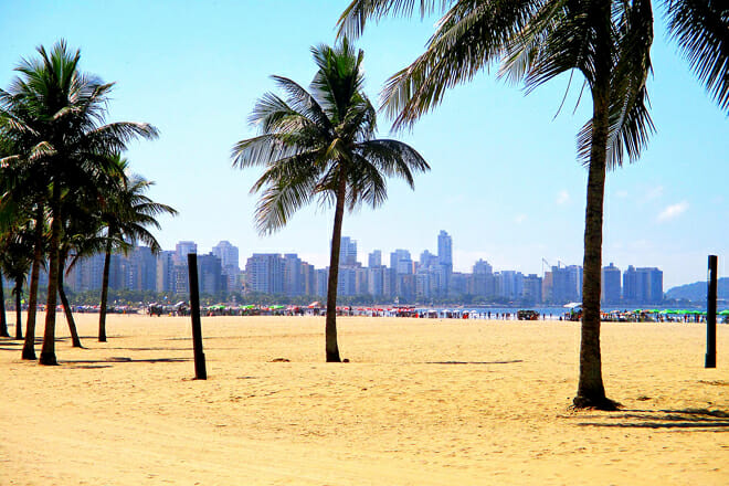 Santos Beach — São Paulo