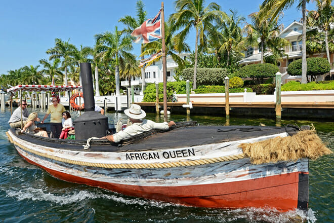 African Queen Canal Cruise — Key Largo