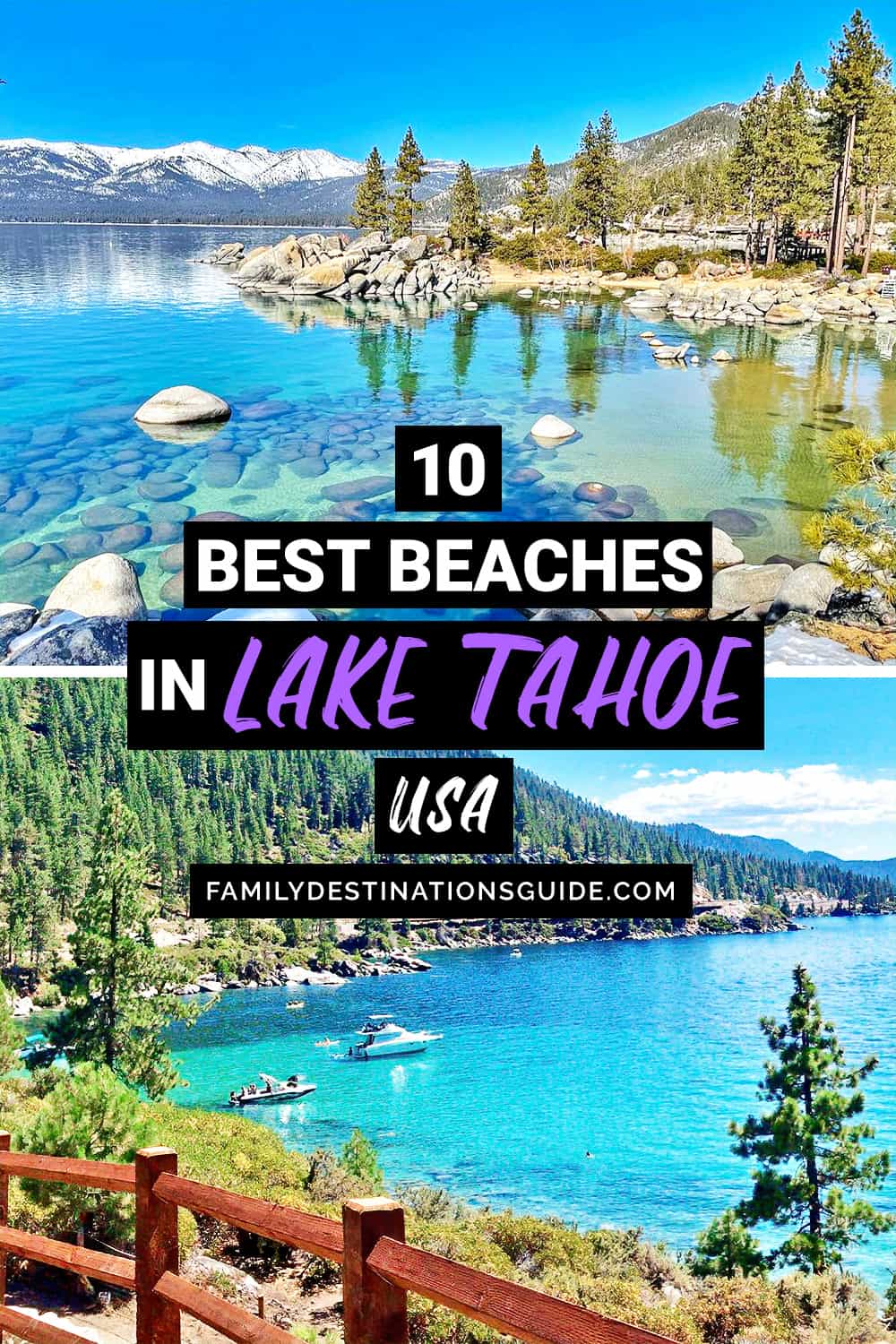 10 Best Beaches in Lake Tahoe, CA — The Top Beach Spots!