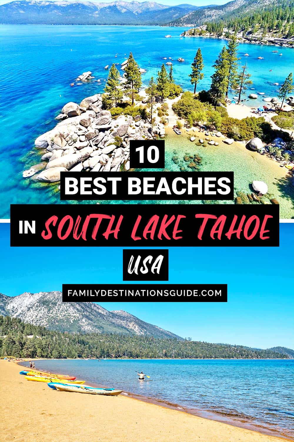 10 Best Beaches in South Lake Tahoe, CA — The Top Beach Spots!
