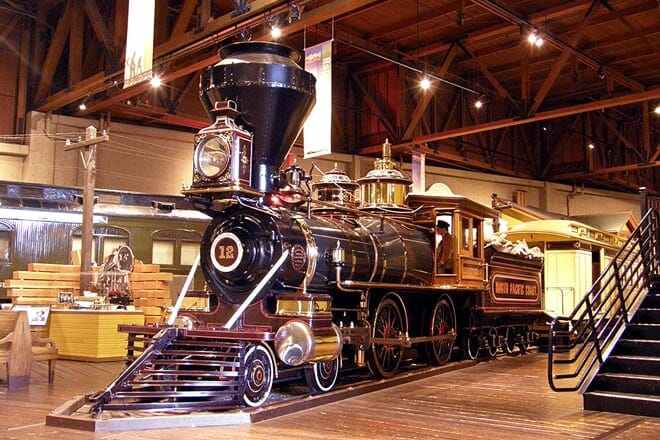 california state railroad museum — sacramento