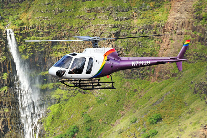 Doors-Off Helicopter Tour — Lihue