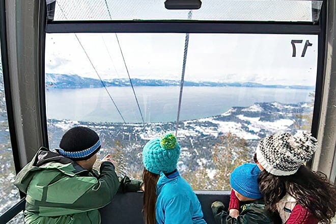 heavenly ski resort and gondola