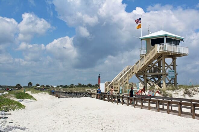 Lighthouse Point Park Beach — Ponce Inlet