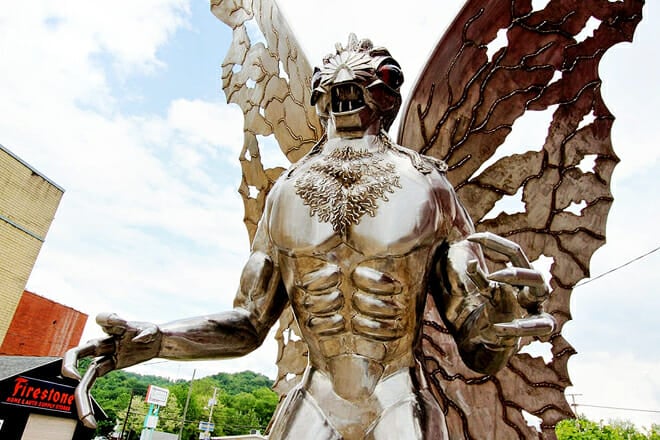 Mothman Statue — Point Pleasant