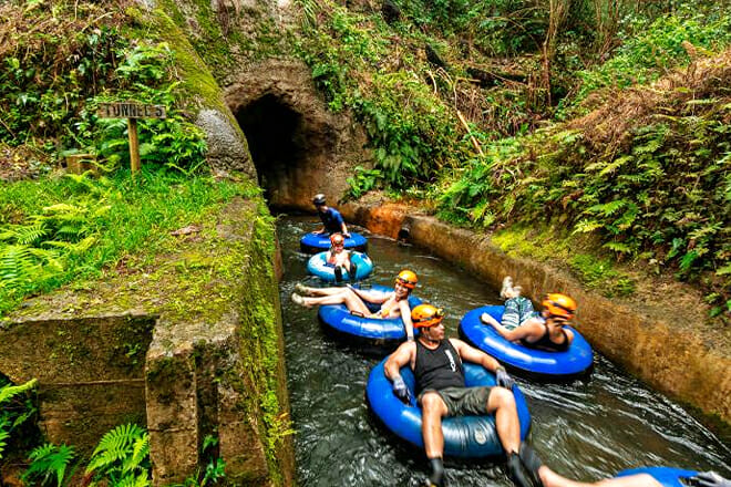 Mountain Tubing Through Canals and Tunnels — Lihue