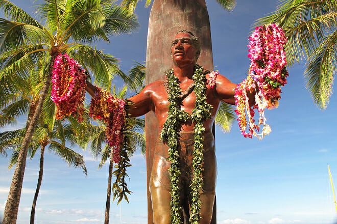 Pay Respects to Duke — Honolulu