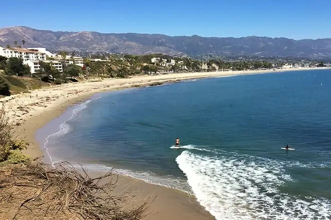 leadbetter beach