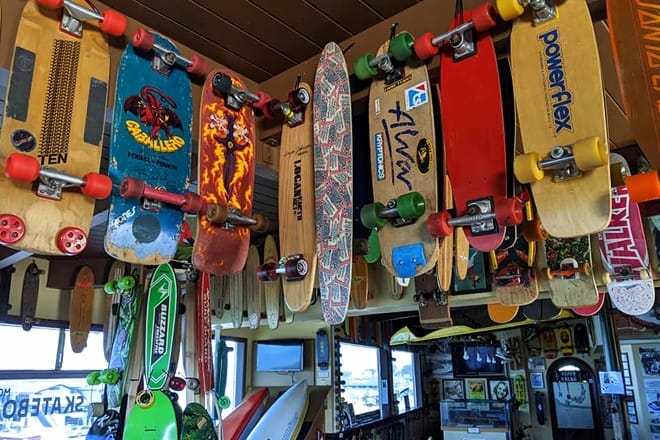 morro bay skateboard museum (permanently closed)