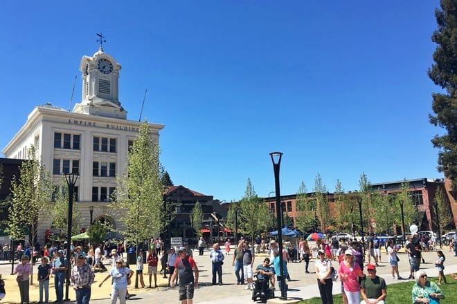 old courthouse square and downtown santa rosa
