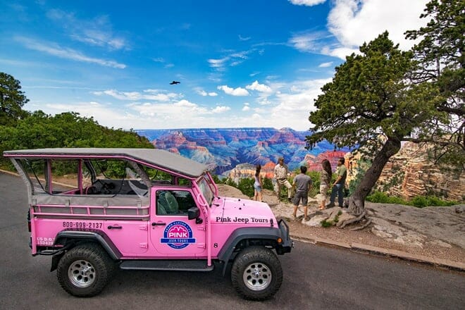pink jeep tours grand canyon