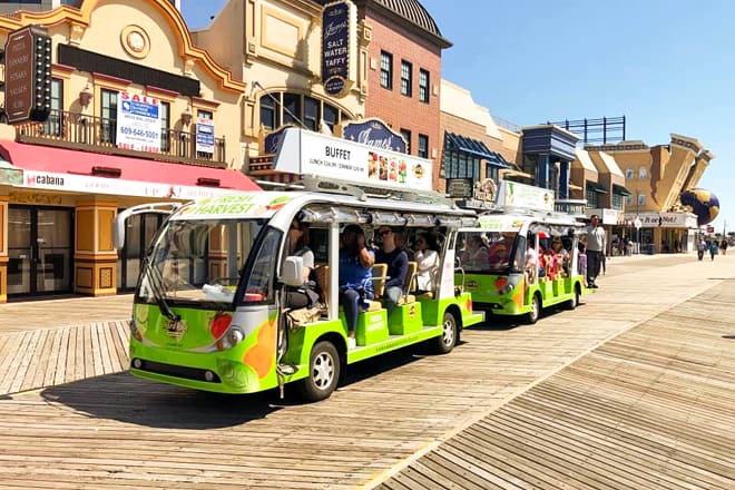 atlantic city boardwalk tram service