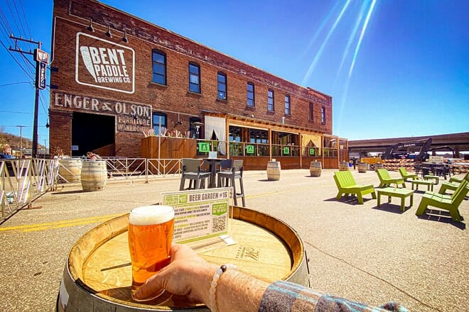 bent paddle brewing company
