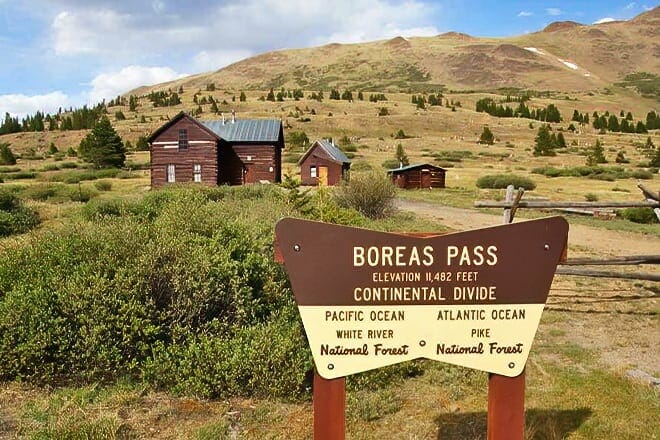 boreas pass road