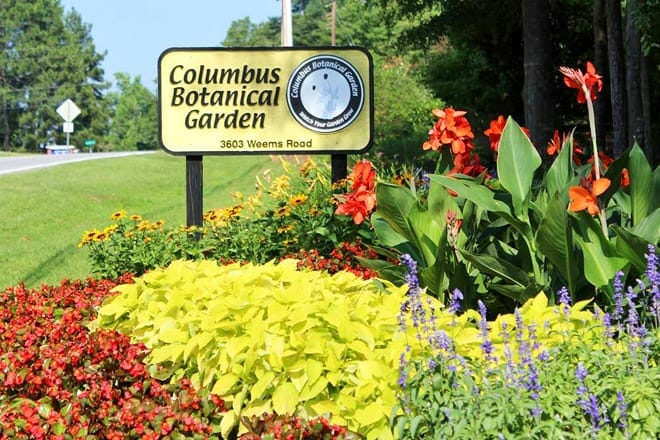 columbus botanical garden