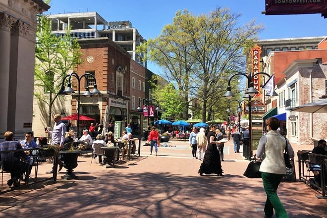 historic downtown mall