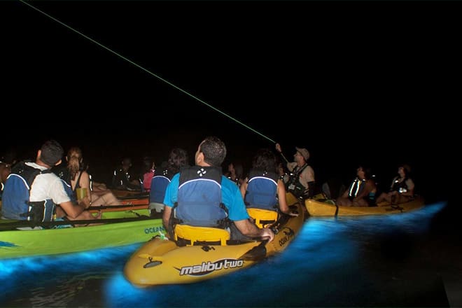 laguna grande bioluminescent bay