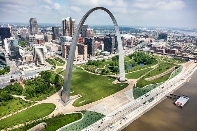 st. louis gateway arch — st. louis