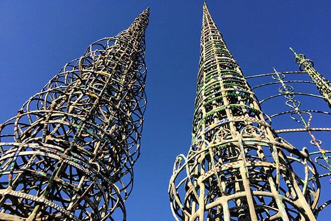 the watts towers
