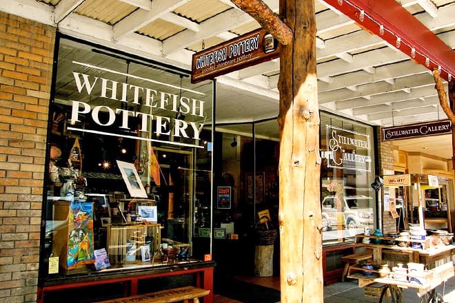 whitefish pottery & stillwater gallery