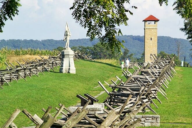 antietam national battlefield — sharpsburg