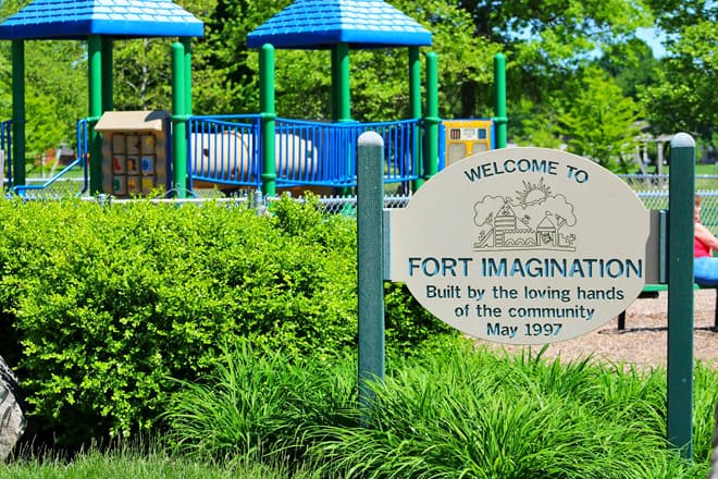 fort imagination playground — perrysburg