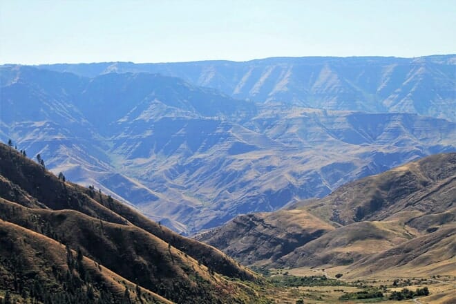 hells canyon recreation area — riggins