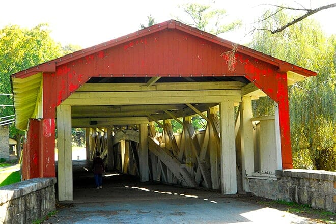 lehigh valley covered bridge tour