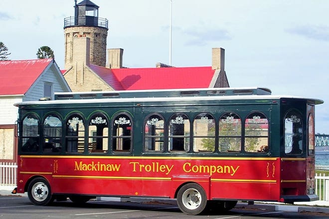 mackinaw trolley – day tours