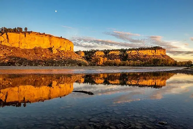 the rimrocks