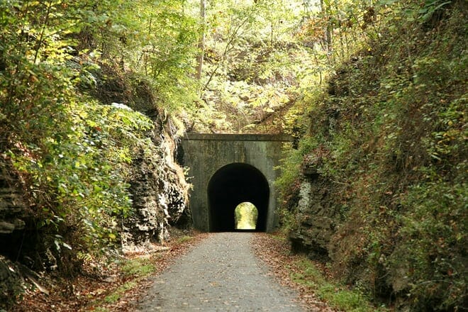 tunnel hill state trail — various locations