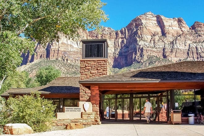 zion canyon visitor center