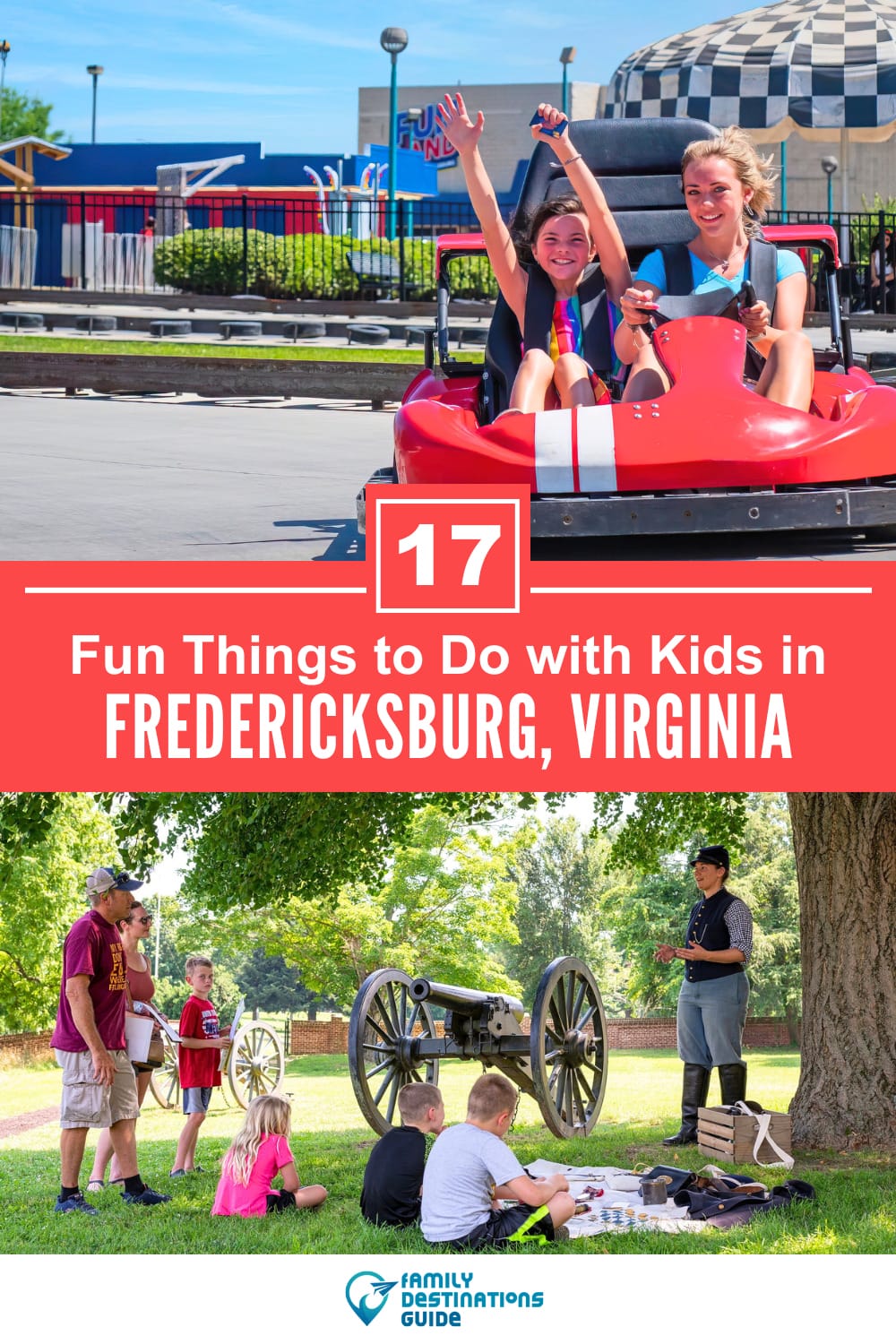 17 Fun Things to Do in Fredericksburg, VA with Kids — Family Friendly Activities!