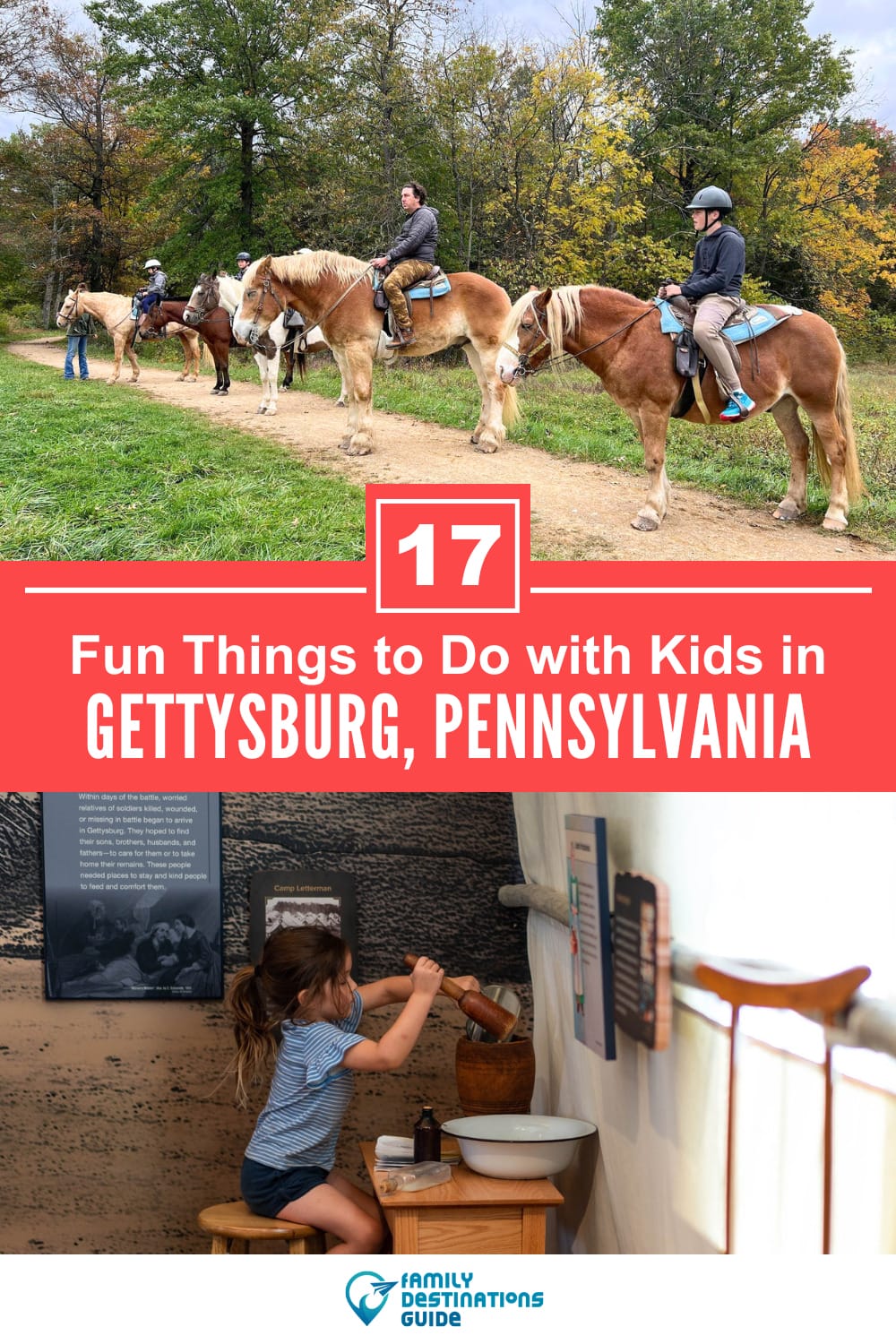 17 Fun Things to Do in Gettysburg with Kids — Family Friendly Activities!