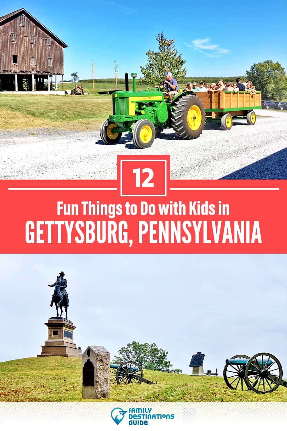 12 Fun Things to Do in Gettysburg with Kids — Family Friendly Activities!