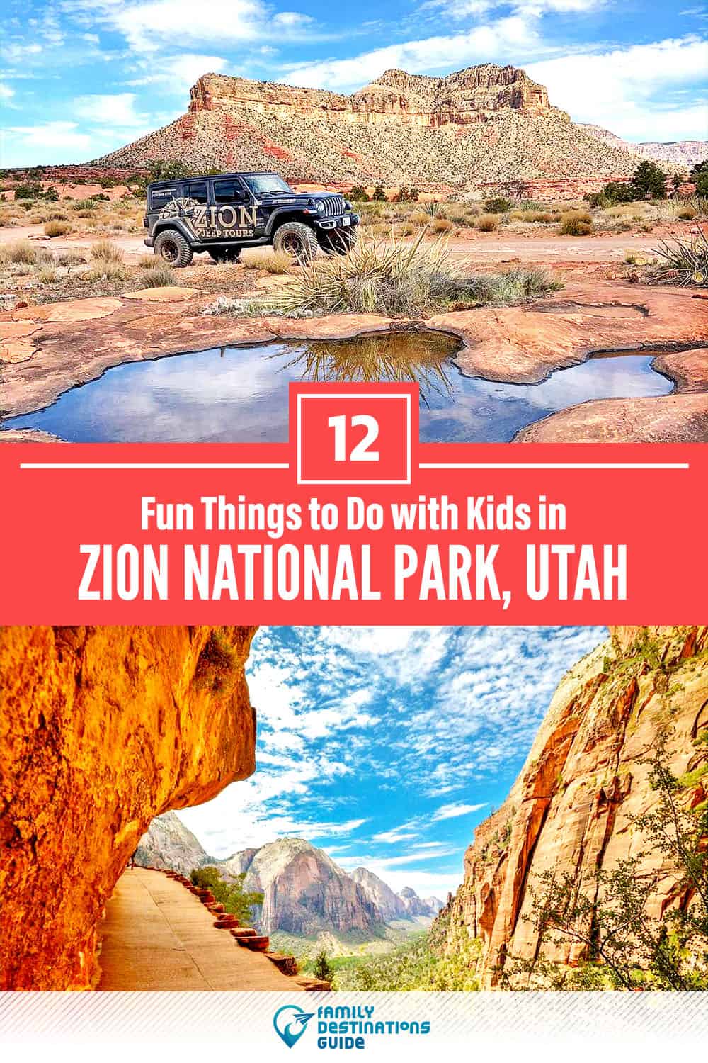 12 Fun Things to Do in Zion National Park with Kids — Family Friendly Activities!