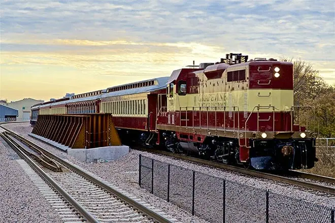 grapevine vintage railroad
