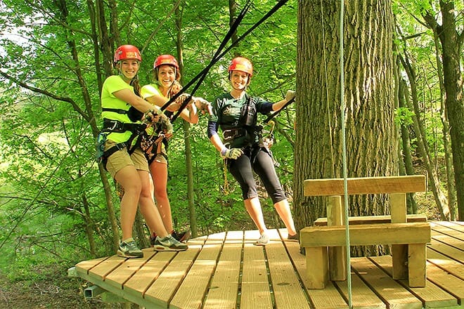 hocking hills canopy tours