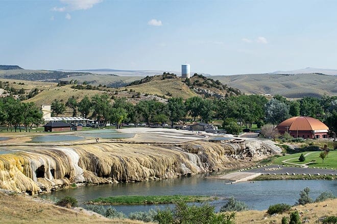 hot springs state park — thermopolis