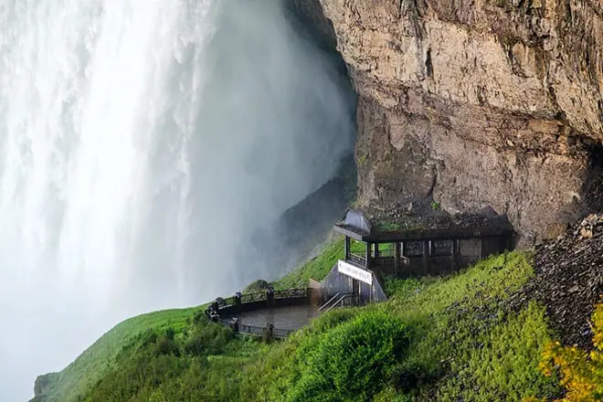 journey behind the falls