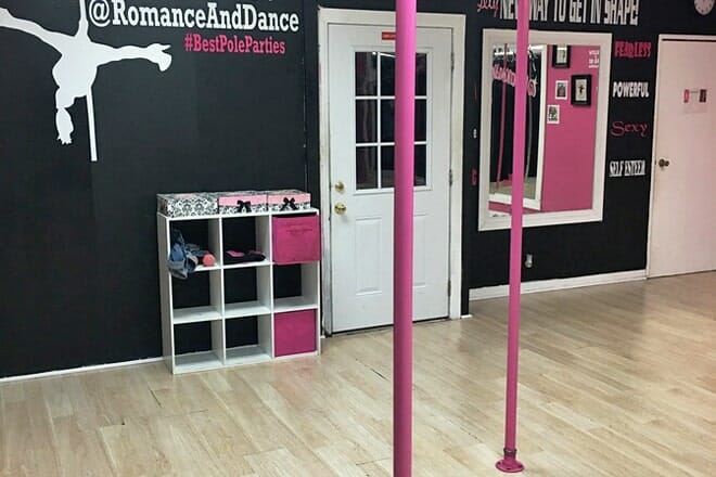 romance and dance pole aerobics