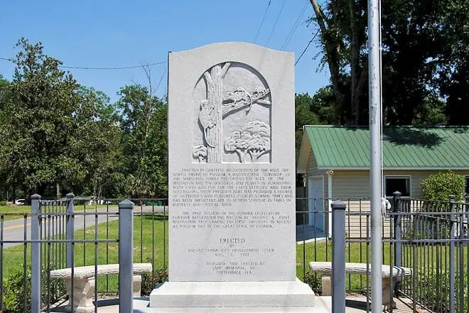 the possum monument